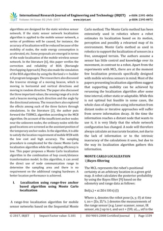 Localization of wireless sensor network | PDF