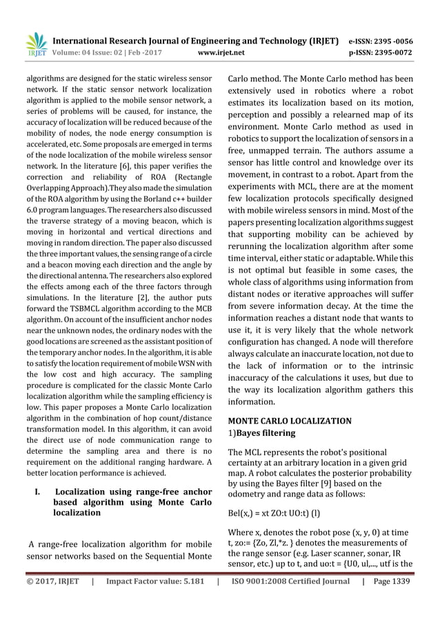 Localization Of Wireless Sensor Network Pdf