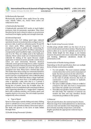 A Review Paper on Pneumatic Operated Collapsable Steering System | PDF