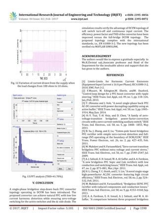 Design of bridgeless high-power-factor buck-converter operating in ...