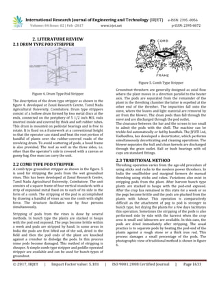Design fabrication and performance analysis of groundnut thresher | PDF