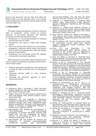 Unguided crack growth simulation in asymmetric specimens using bond-based peridynamics | PDF
