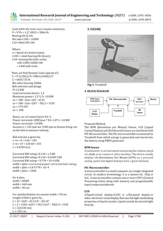 Design and Development of Treadmill to Generate Electricity by Using ...