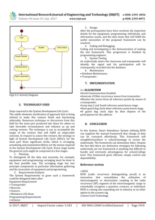 IoT based smart attendance system | PDF