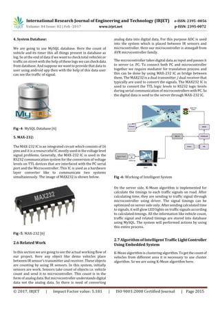 Intelligent traffic light controller using embedded system | PDF