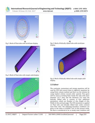 Heat transfer enhancement in fire tube boiler using hellically ribbed ...