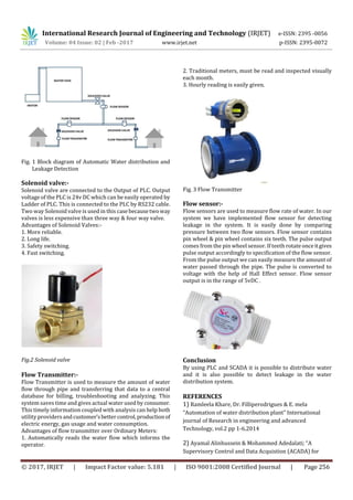 Automatic Water Distribution and Leakage Detection Using PLC and SCADA ...