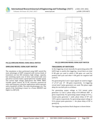 A 5-Level Single Phase Flying Capacitor Multilevel Inverter | PDF