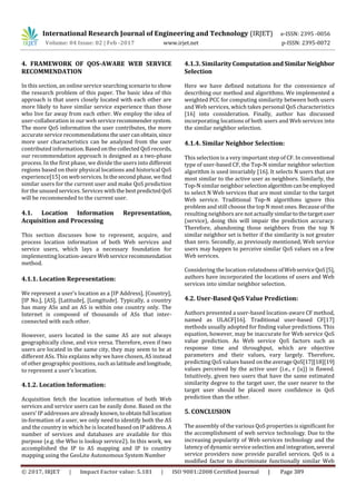 A Privacy-Preserving QoS Prediction Framework for Web Service Recommendation | PDF