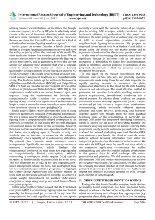 A Survey on Identity Based Encryption in Cloud Computing | PDF