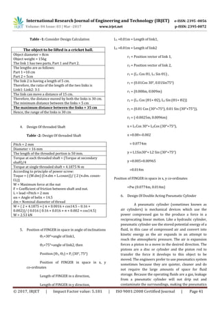 Design and Analysis of a Multi Fingered Gripper for Grasping Irregular Objects | PDF | Robotics ...