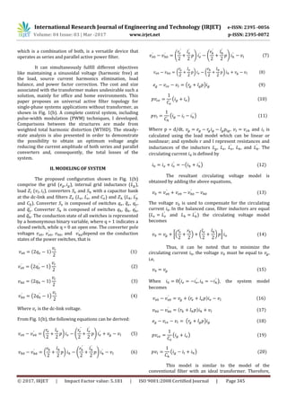 Fuzzybased Transformerless Single-Phase Universal Apf for Harmonic and Reactive Power ...