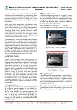 License Plate Recognition System for Moving Vehicles Using ­Laplacian ...