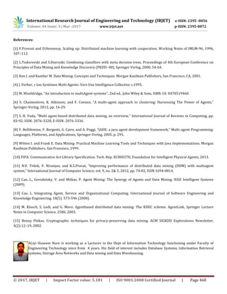 Distributed Data mining using Multi Agent data | PDF | Databases | Computer Software and ...