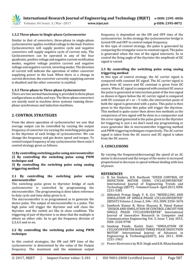Reduction of Total Harmonic Distortion using Multipulse Cycloconverter | PDF