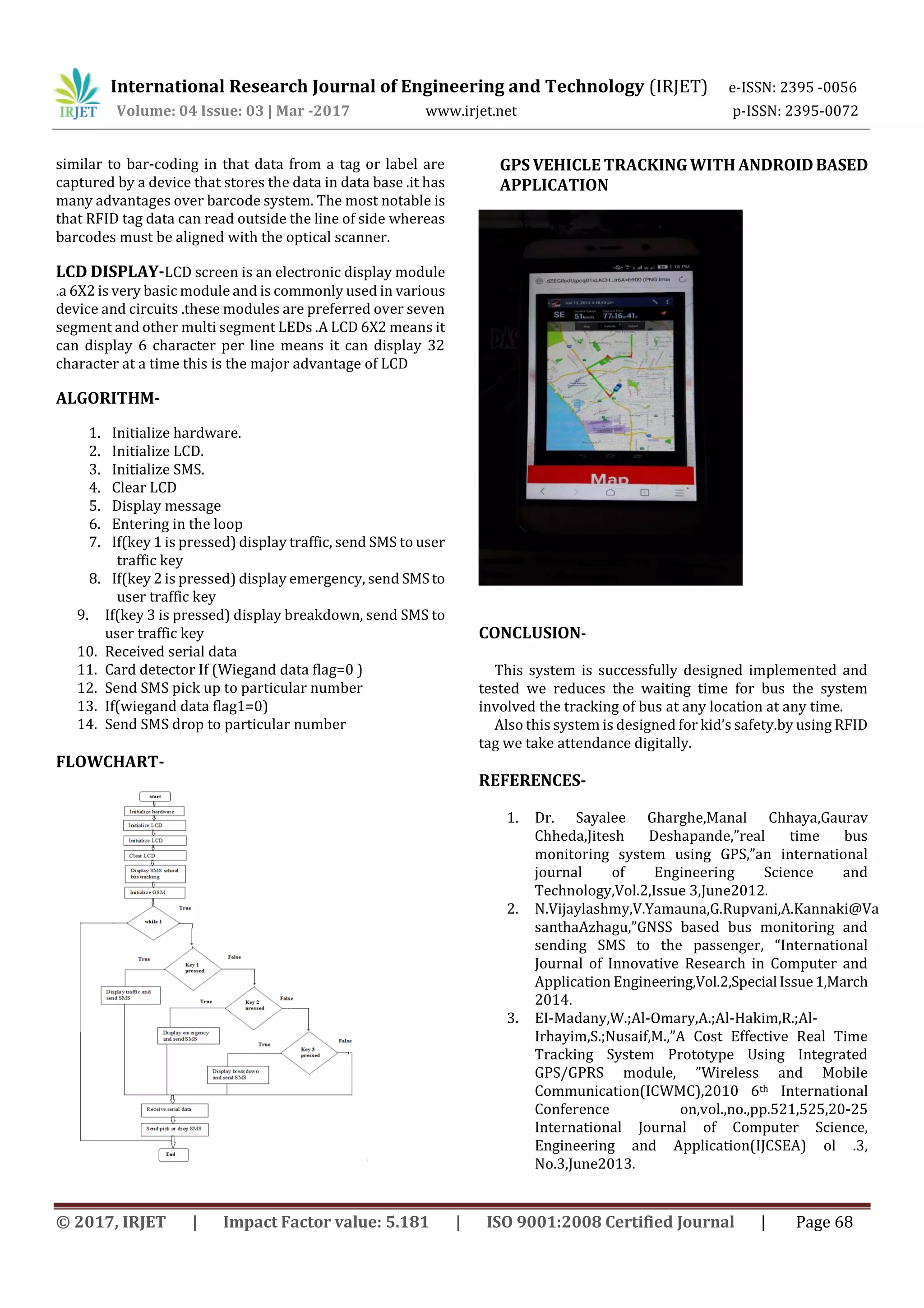 Smart vehicle tracking using GPS | PDF
