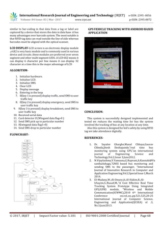 Smart vehicle tracking using GPS | PDF