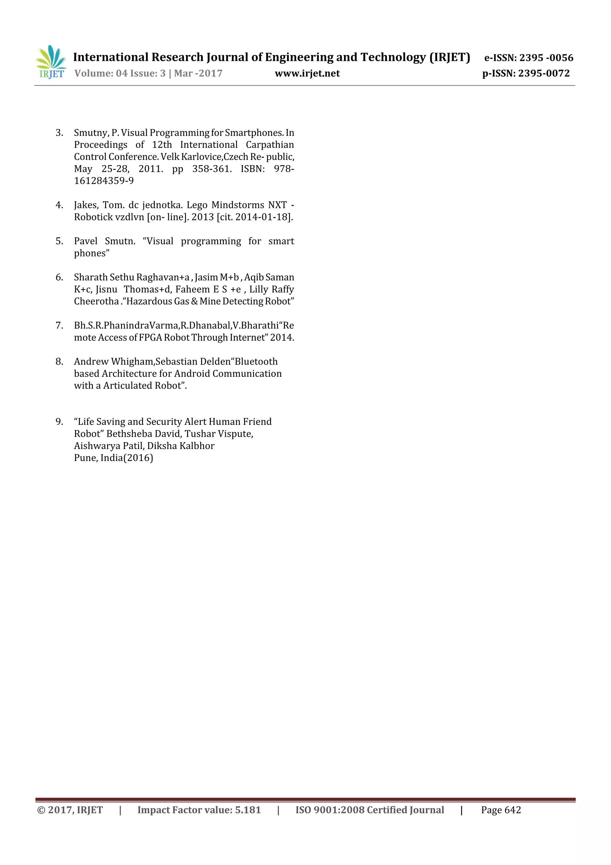 GILS: Automatic Security and Gas Detection Robot | PDF