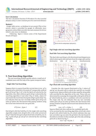 Dynamic Real time taxi ride-sharing android Application | PDF