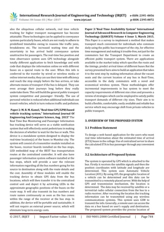 Real-Time Bus Tracking System | PDF | Logistics and Transportation Industry | Industries