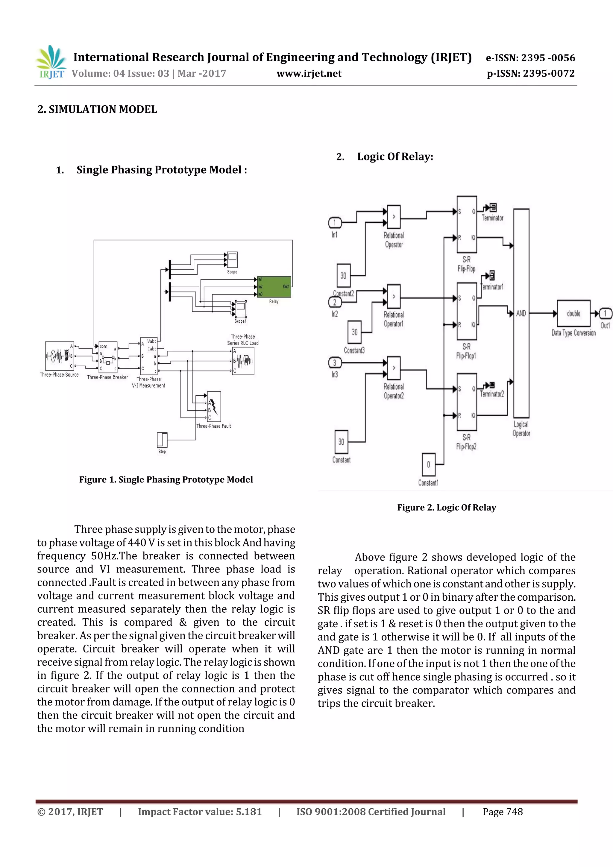 Three Phase Induction Motor Protection Scheme Pdf