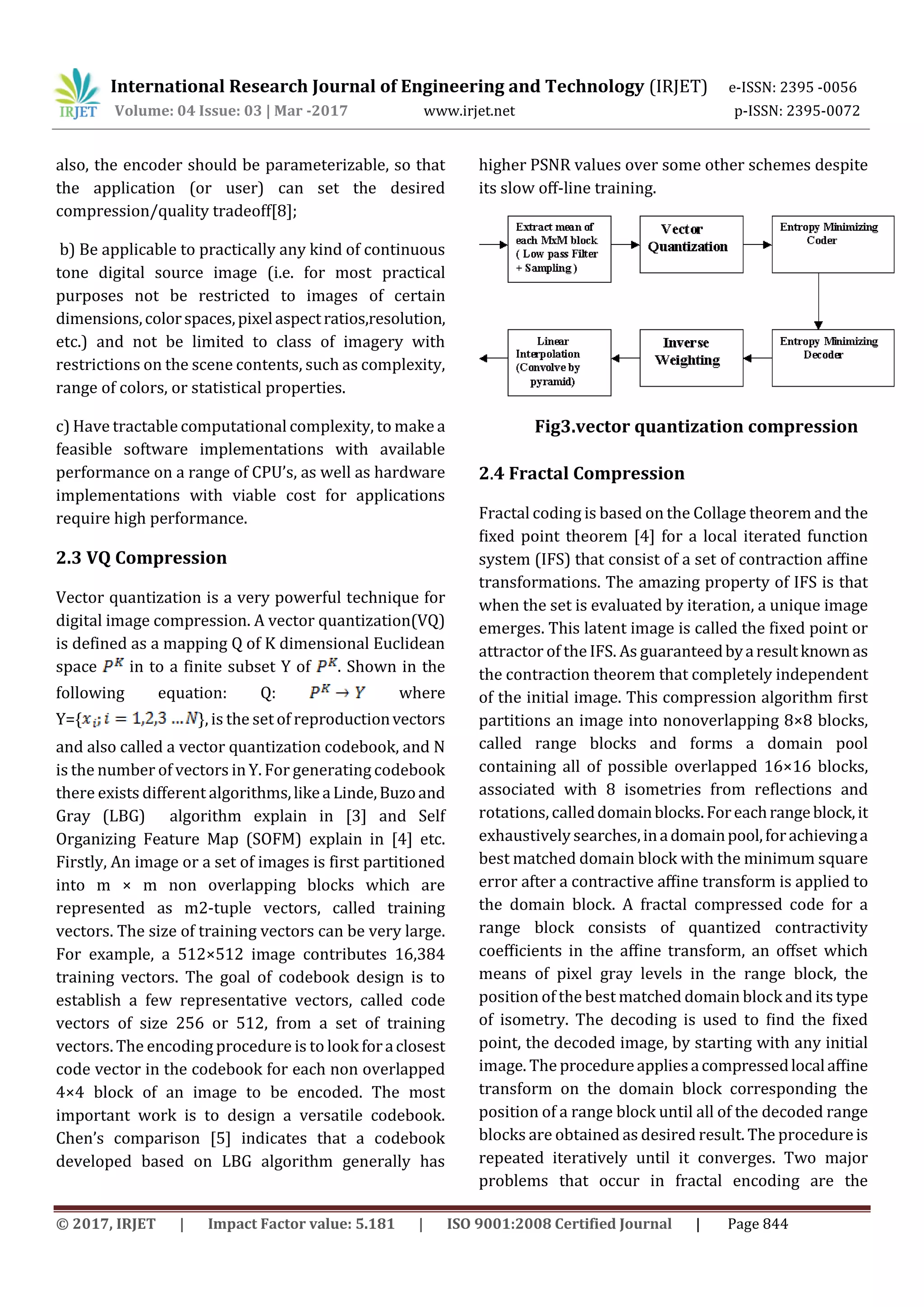 Survey Paper On Image Compression Techniques Pdf Computing Technology And Computing