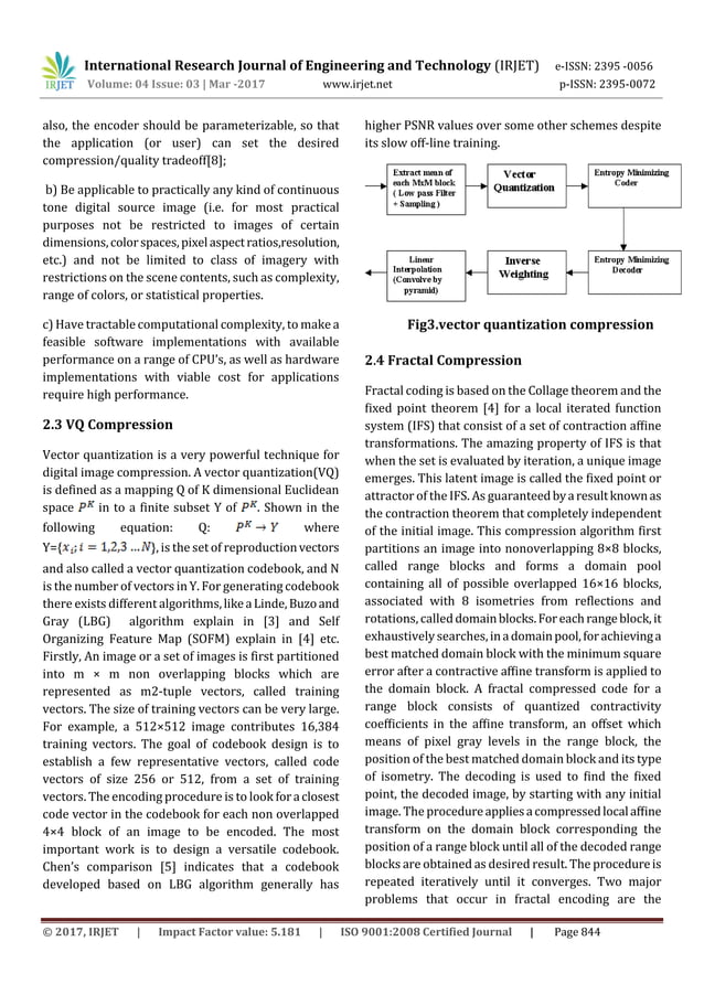 Survey paper on image compression techniques | PDF | Computing | Technology & Computing