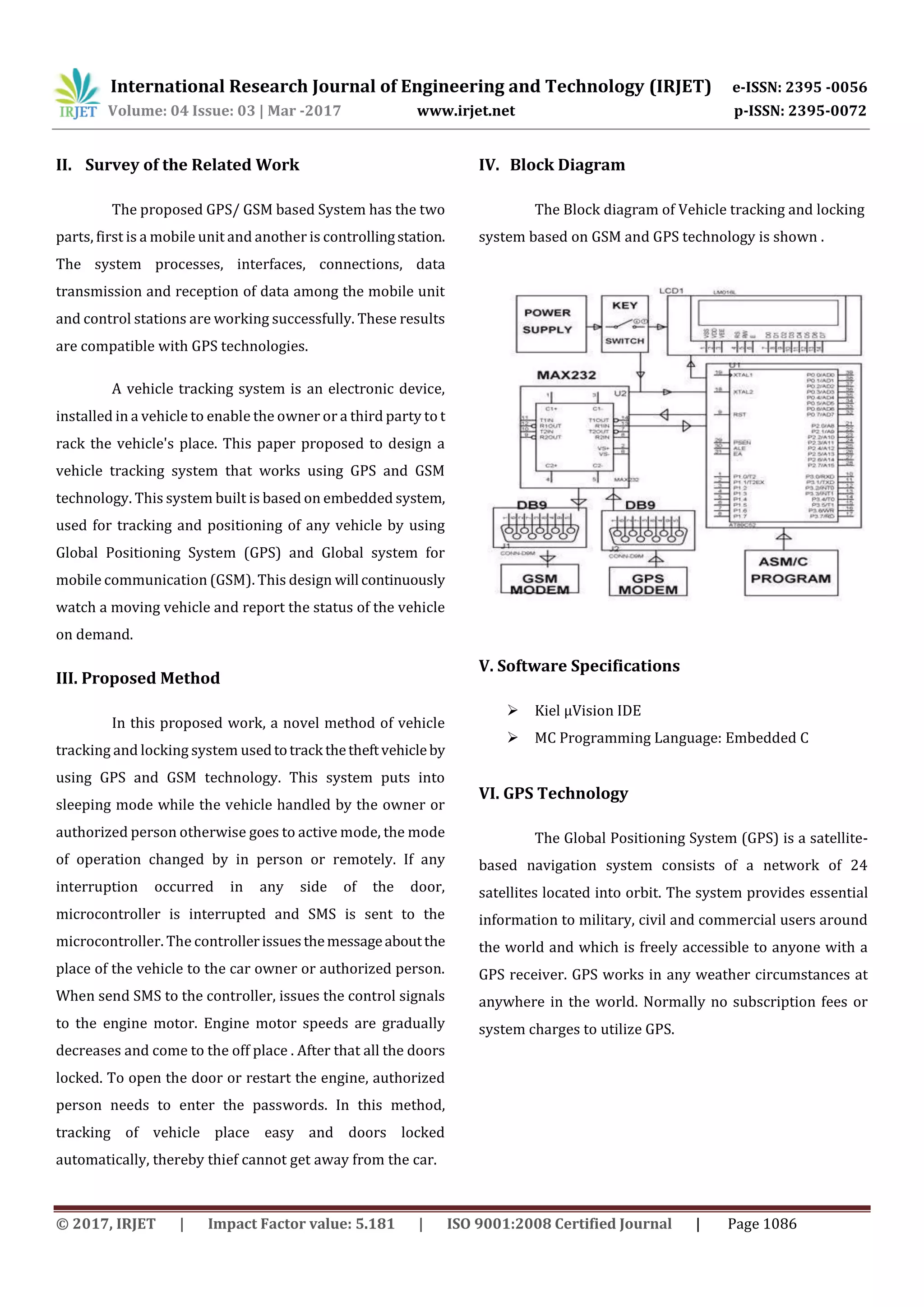Vehicle Theft Detection and Tracking Based on GSM and GPS | PDF