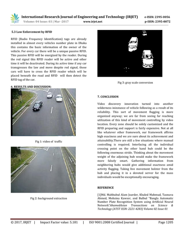 Smart Algorithm for Traffic Congestion and Control | PDF