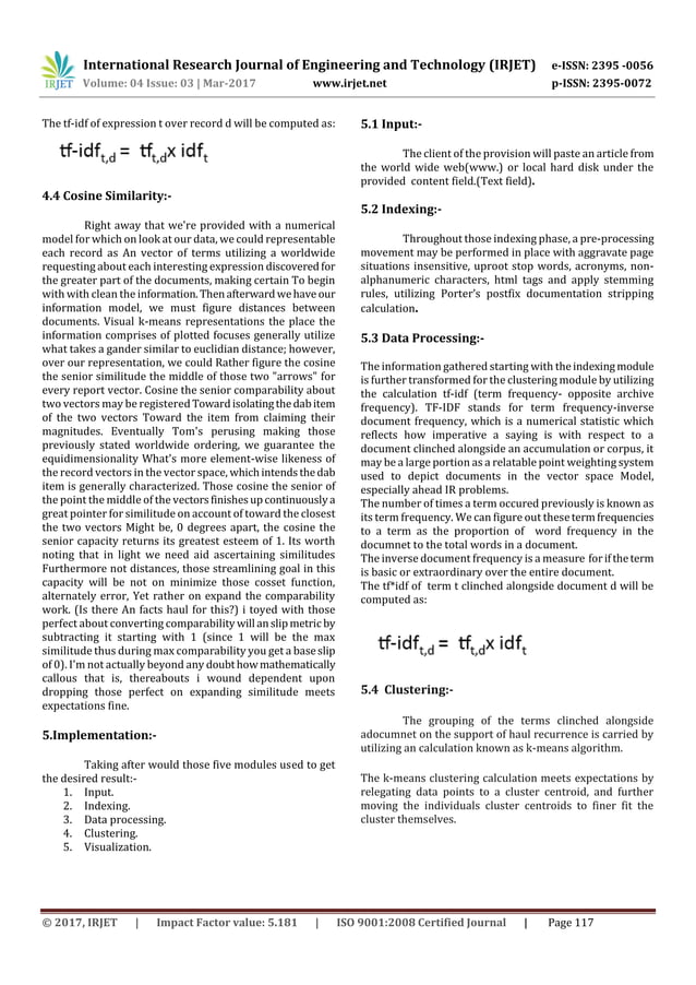 Topic detecton by clustering and text mining | PDF