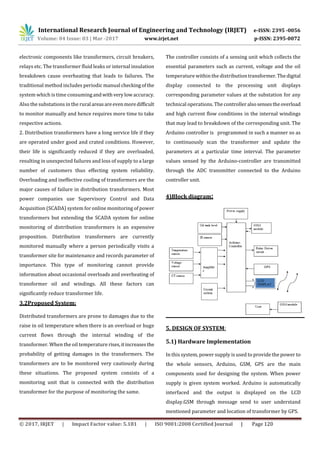 Transformer monitoring and controlling with GSM based system | PDF