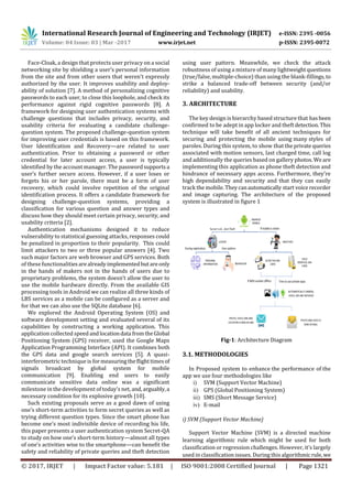 Secret Lock – Anti Theft: Integration of App Locker & Detection of Theft Using User Pattern | PDF