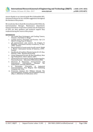 Design Of Cooling Tower With Iot | PDF