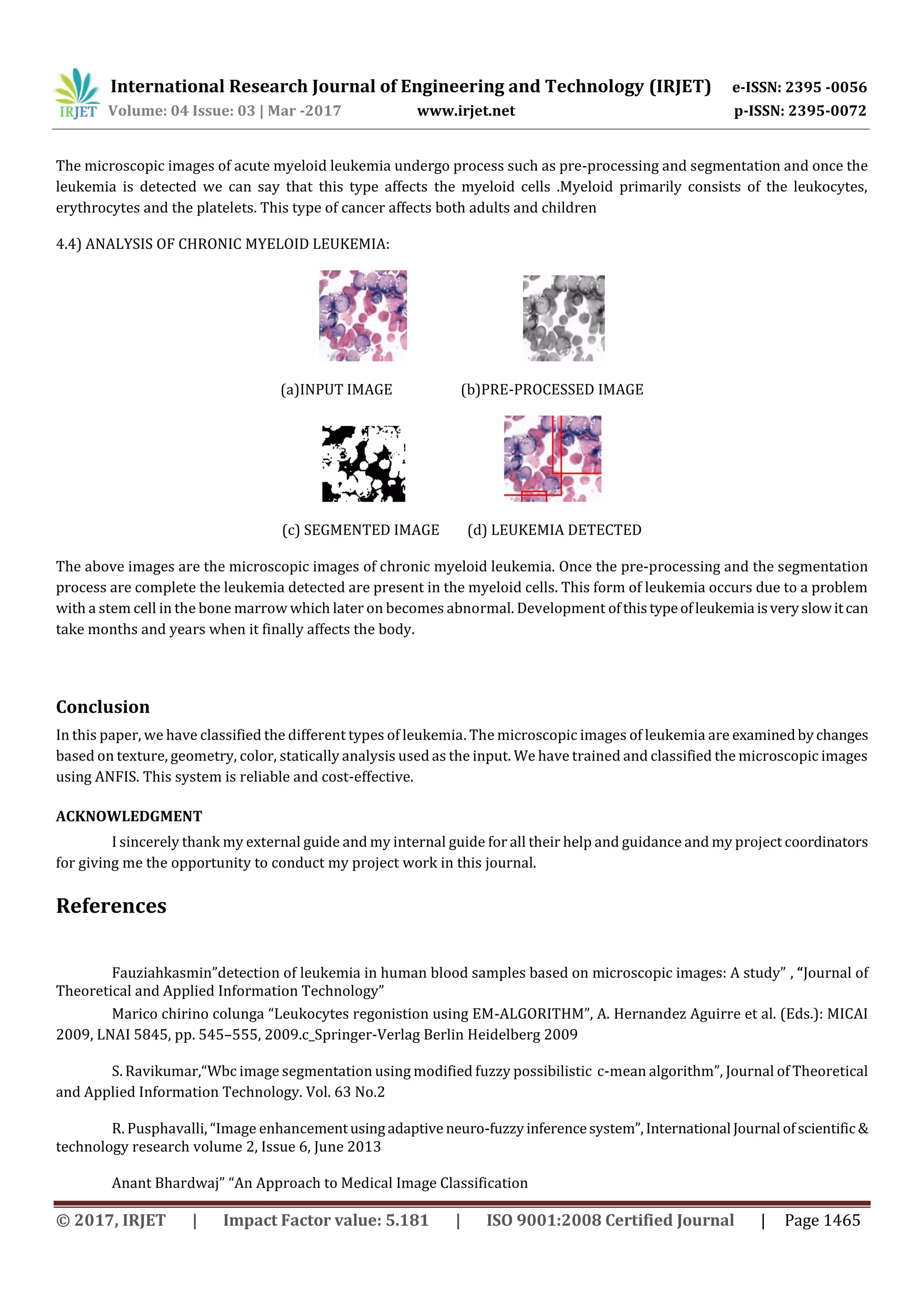 Analysis of Blood Samples Using Anfis Classification | PDF
