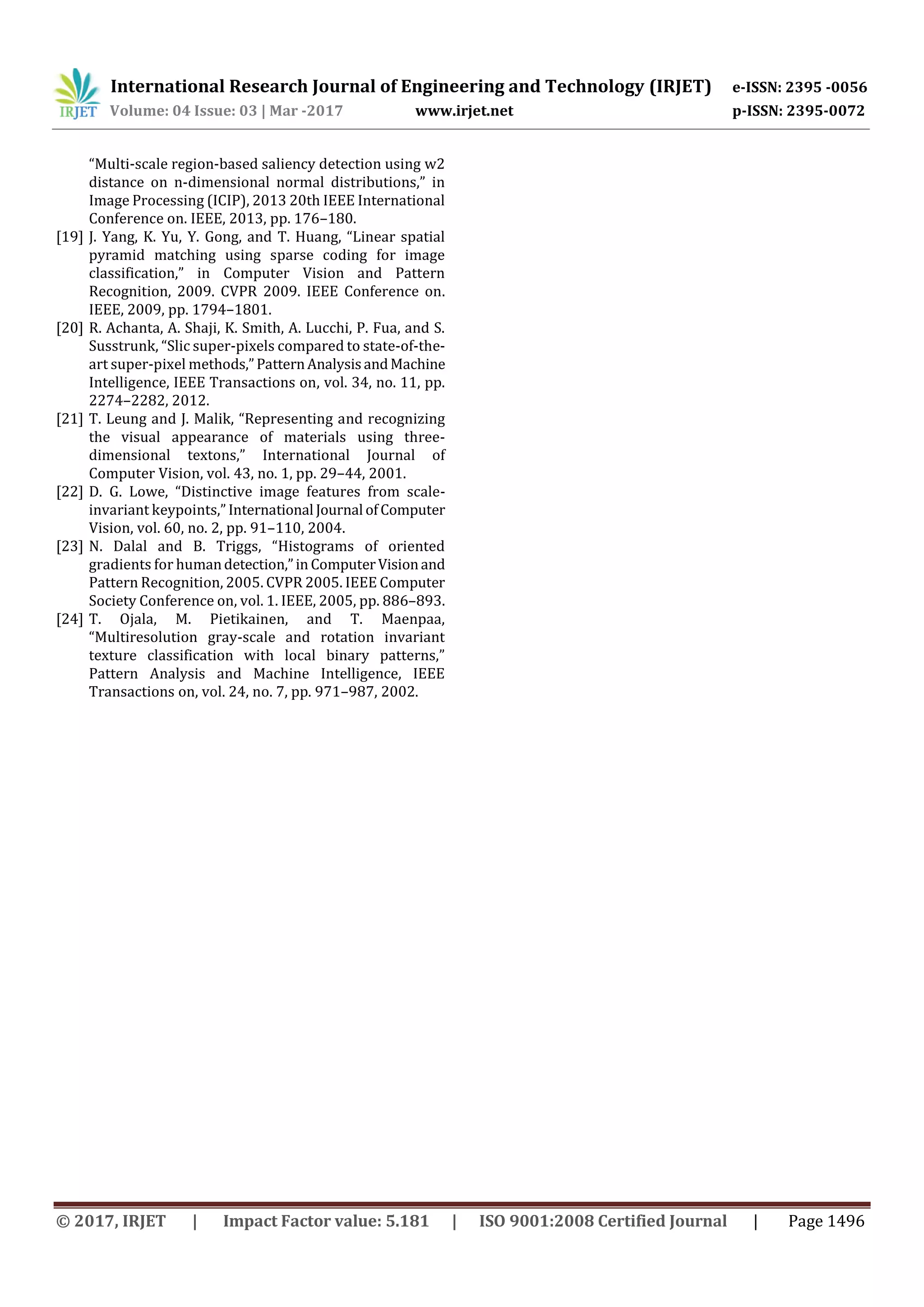Saliency Based Hookworm And Infection Detection For Wireless Capsule Endoscopy Diagnosis Pdf