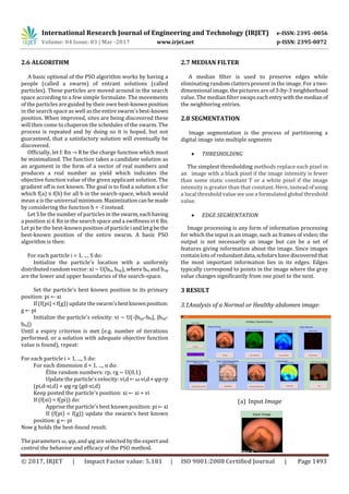 Saliency Based Hookworm and Infection Detection for Wireless Capsule Endoscopy Diagnosis | PDF