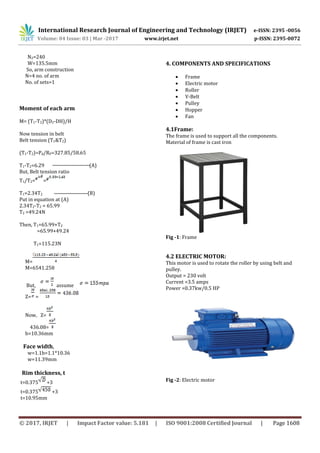 Design & Fabrication of Groundnut Sheller Machine | PDF