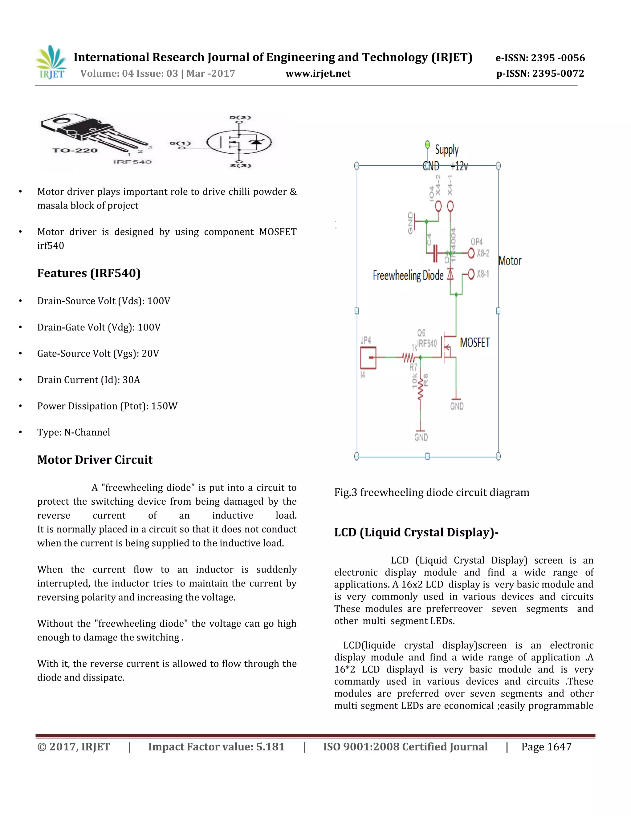 Microcontroller Based Food-Mixing Machine | PDF