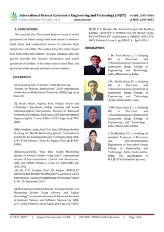 GPS Based Soldier Tracking and Health Monitoring | PDF