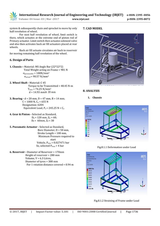 Design & Fabrication of Automatic Pneumatic Vehicle | PDF