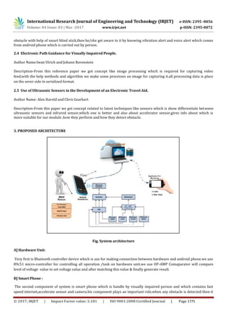 Smart Stick for Blind People with Live Video Feed | PDF | Operating Systems | Computer Software ...