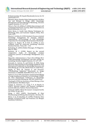 Data Mining and Knowledge Management | PDF | Databases | Computer Software and Applications