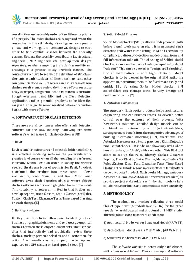 Improve the Productivity of Building Construction Project using Clash detection Application in ...