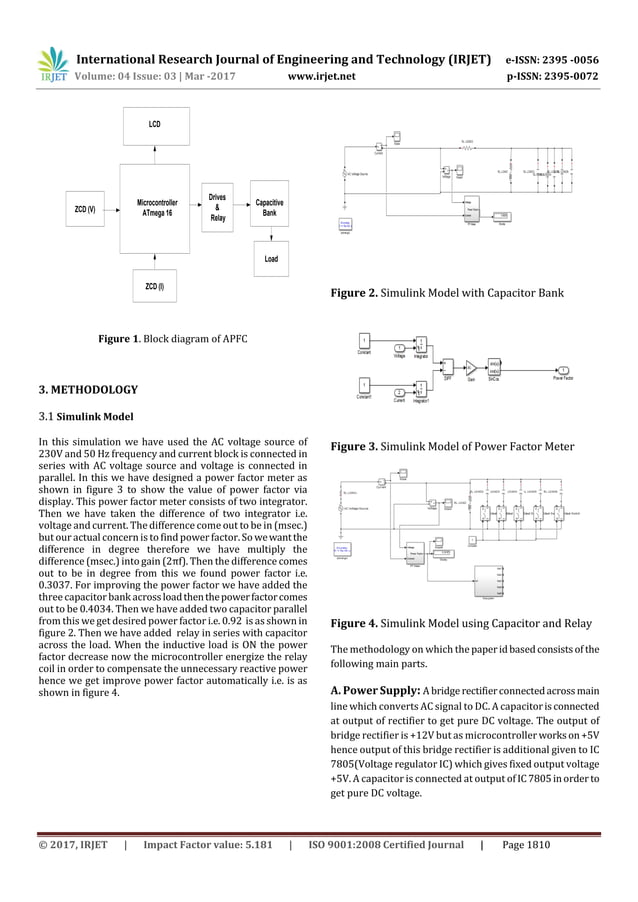 Design of Single Phase Automatic Power Factor Controller using Microcontroller | PDF