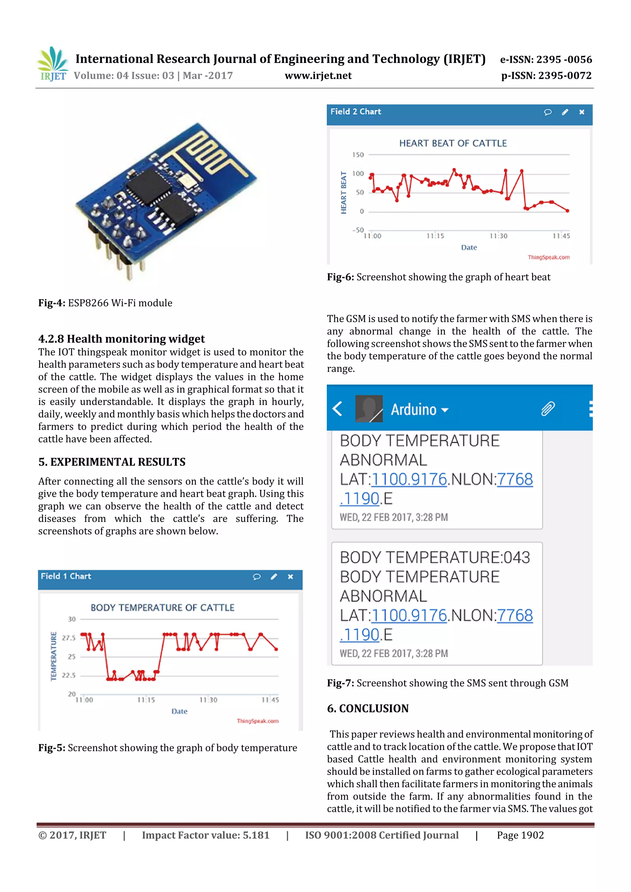 Cattle Health And Environment Monitoring System Pdf