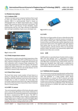 Cattle Health and Environment Monitoring System | PDF