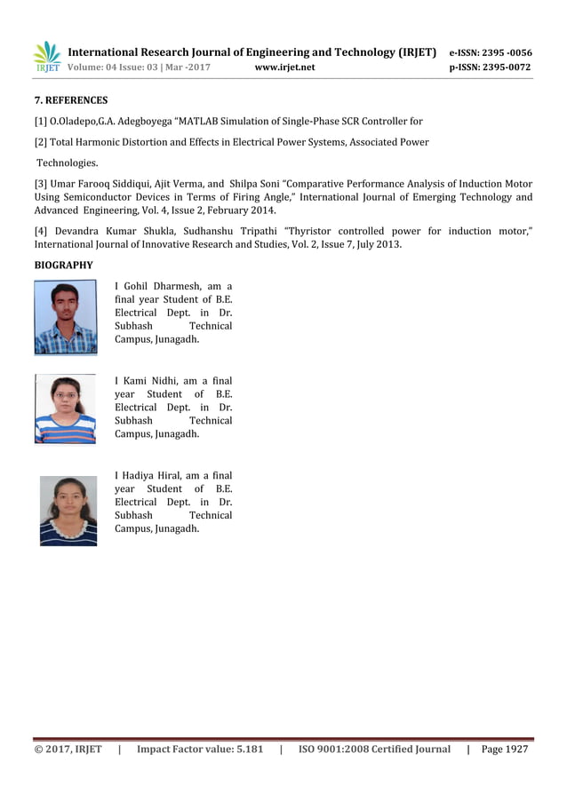 Industrial Power Control by Integral Cycle Switching without Generating ...