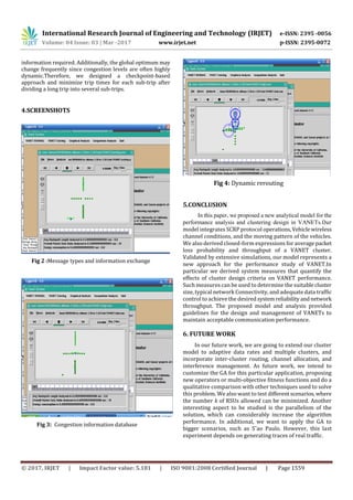 Modified Congestion Re-Routing Scheme using Centralized Road Side Unit | PDF