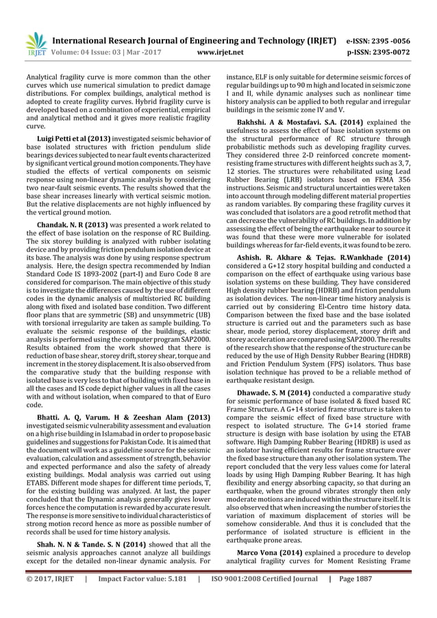 A Review on Earthquake Vulnerability Assessment | PDF
