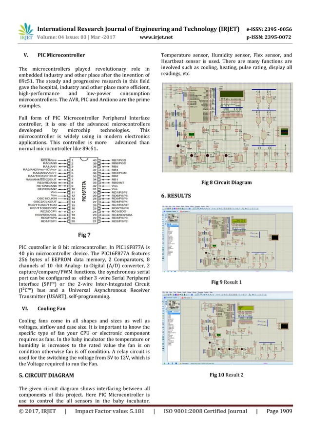 PIC Microcontroller Based Baby Incubator Using Sensors | PDF